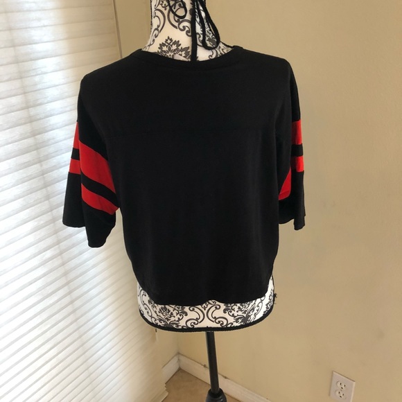 Divided | Tops | Crop Jersey Style Top | Poshmark